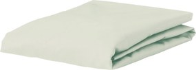 Prostěradlo s gumou Premium Percale Topper 160 x 200 cm krémové