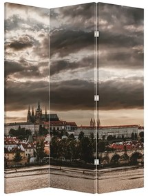 Paraván - Pražský hrad v šeru (126x170 cm)