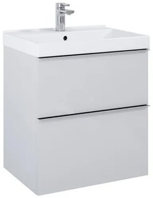 LOTOSAN Scarlet skříňka pod umyvadlo/desku 60cm, sv. šedá matná AQ LN7593