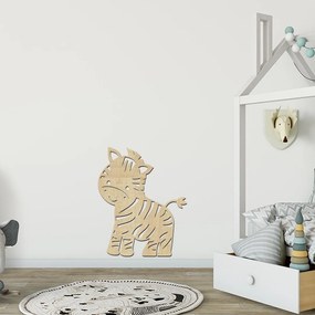 dřevo života Dřevěná dekorace ZEBRA Zvolte barvu dekoru: Javor, Rozměry šxv (cm): 65x80