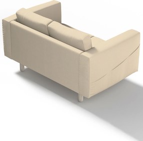 Potah na pohovku IKEA Norsborg 2-místná barva béžová látka pletený vzor