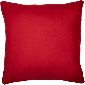 Červený povlak na polštář s jelenem Christmas Rustic - 44*44 cm