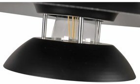 Lustr na lanku BERIT 1xE27/20W/230V černá