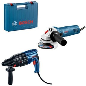 Bosch - Sada vrtacího kladiva 790 W a úhlové brusky 750 W 0615990M8H