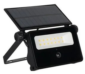 LED Solární reflektor se senzorem LED/20W/5,5V IP65