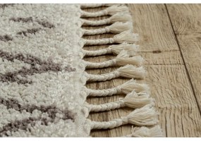 Kusový koberec Shaggy Eza krémový 160x220cm
