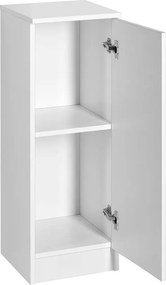 Aqualine Simplex Eco - Skříňka, 30x86x30 cm, bílá matná, SIME340