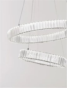 Závěsné LED svítidlo NOVA LUCE AURELIA 46W 3500K 9333068 stmívatelné Triac