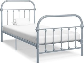 vidaXL Rám postele kov 100 x 200 cm [284505] Barva: Bílá