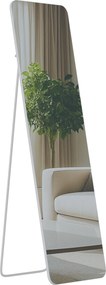 Zrcadlo Gurnee 140x40 cm – bílá matná