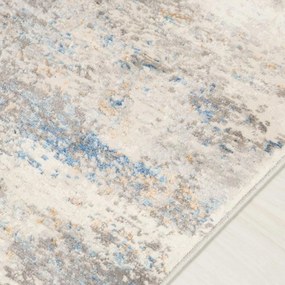 Kusový koberec Erebos krémově modrý 200x300cm