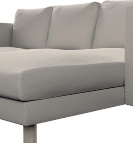 Potah na pohovku IKEA Norsborg 3-místná se šezlongem barva béžová látka pletený vzor