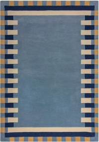 XXXLutz VLNĚNÝ KOBEREC, 120/170 cm žlutá, modrá Flair Rugs - Online Only koberce & rohožky - 003165040901