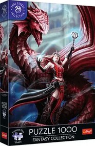 Trefl - Puzzle - Premium Plus Fantasy Collection: Šarlatový mág / 1000