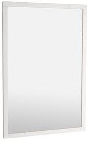 Bílé březové nástěnné zrcadlo Rowico Featti M, 90 cm