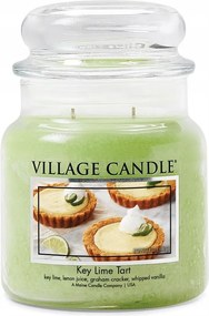 Střední svíčka Key Lime Tart Village Candle