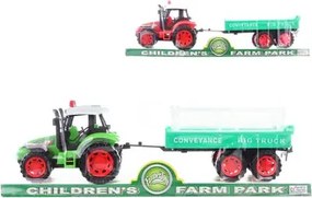 ORION Traktor s přívěsem na setrvačník / plast / 32 cm / 2 barvy / od