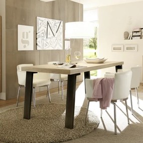 Jídelní stůl PALMA - podnož antracyt Rozměr: 165 x 78 x 88 cm