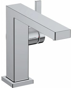 Hansgrohe Tecturis E - Páková umyvadlová baterie 110 Fine CoolStart EcoSmart+ s odtokovou garniturou Push-Open, chrom 73020000