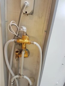 Terra Hydromasážní box WSH7120W, 90x90 bez sauny