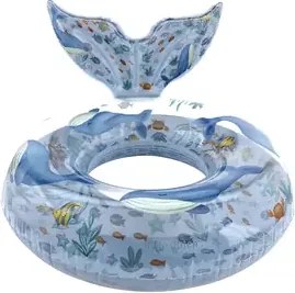 Little Dutch Nafukovací kruh Ocean World modrá / průměr 91 cm / od 3 l