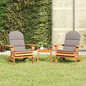 3dílná sada zahradního nábytku Adirondack masivní akácie 3152124