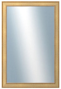 DANTIK - Zarámované zrcadlo - rozměr s rámem cca 80x120 cm z lišty TOOTH zlatá (2778)