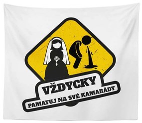 Sablio Deka Vždycky pamatuj na svoje kamarády: 150x120 cm