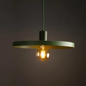 Závěsná lampa SILA GREEN PEAPOD fi 44,5 cm.