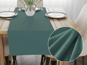 Biante Sametový běhoun na stůl SV-021 Ledově zelený 35x120 cm
