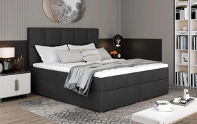 Glossy boxspring postel 145x210 Materiál / Dekor: Monolith 97