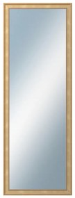 DANTIK - Zarámované zrcadlo - rozměr s rámem cca 50x140 cm z lišty TOOTH malá zlatá (3161)
