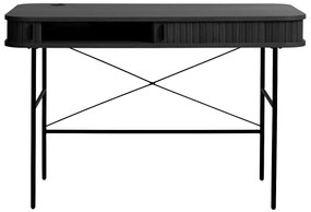 Designový psací stůl Vasiliy 120 cm černý dub