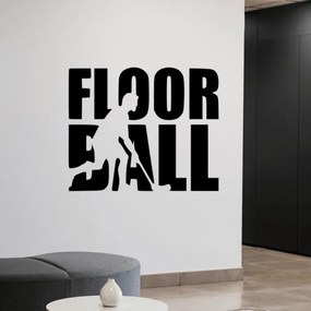 Samolepka Nápis Floorball