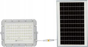 15W solární Led halogenový zářič s dálkovým ovládáním, neutrální bílé světlo V-tac