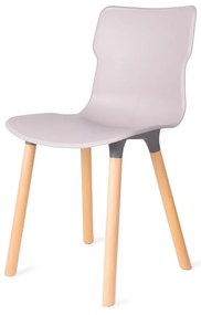 Židle Duo wood Stone 50,3 x 46,3 x 80,9 cm