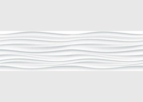 Samolepící bordura na zeď Bílá Abstrakce | 5 m x 13.8 cm | DWB8225