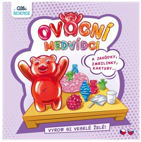 ALBI Science Ovocní medvídci kreativní set výroba želé bonbonů v krabici altzt