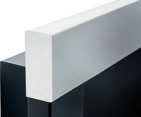 BIOFLAME biokrb Easy S Open Nerez Horizontal 65x40 cm