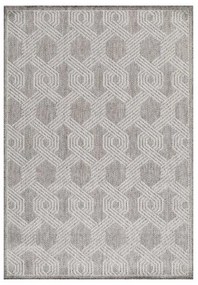 Vopi | Kusový venkovní koberec Aruba 4904 grey - 60 x 100 cm