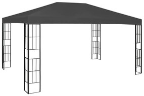 vidaXL Altán 3 x 4 m antracitový