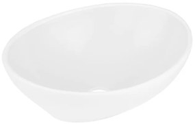 Gamma Emi, umyvadlo na desku 405x335x140 mm, bílá lesklá, GMA-UC-EMI