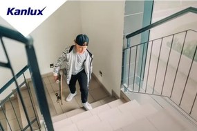 Orientační svítidlo 12V Kanlux SABIK LED P68 B-WW CZ 3000K teplá bílá 27087