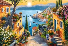 TREFL Puzzle Přímořský výhled / 1500 dílků / 85 x 58 cm / pro dospělé