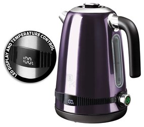 Digitální elektrická rychlovarná konvice 1,7l PURPLE 20306