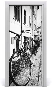 Fototapeta samolepící na dveře Městská kola 75x205 cm