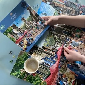 GIBSONS Puzzle Keswick, Anglie / 1000 dílků / 68 × 49 cm