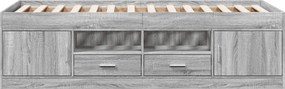 Válenda se zásuvkami bez matrace dub sonoma 90 x 190 cm 3280256