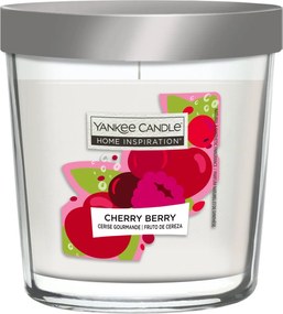 Yankee Candle Vonná svíčka ve skle Home Inspiration Cherry Berry, 200 g