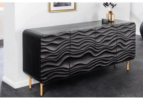 Massive home | Luxusní komoda Black lagoon mango 160cm